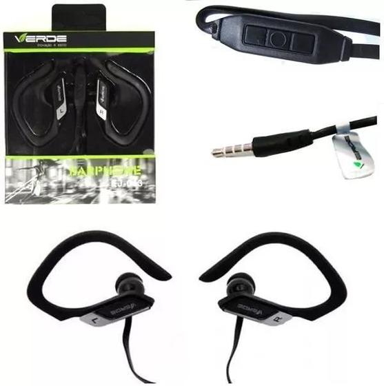 Fone De Ouvido Esportivo Ej-013 Confortável E Pratico - Verde - Fone de ...