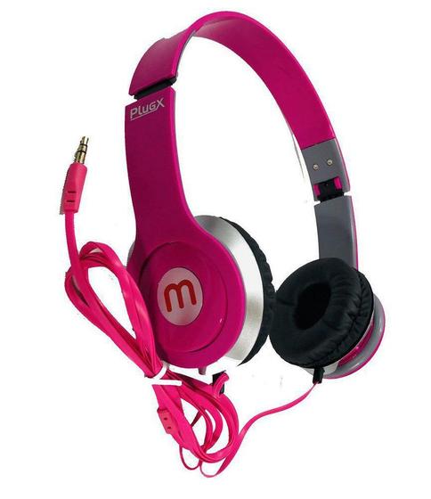 Fone De Ouvido Headphone A-567 - Rosa - Ltomex - Headphone com Fio ...