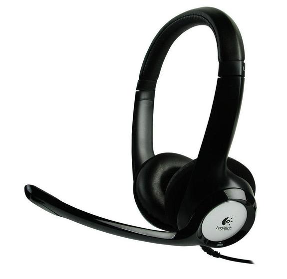 Fone de Ouvido Headset com Microfone Logitech H390 USB - Headset com ...