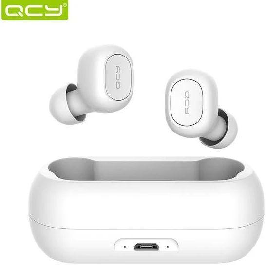 Fone de ouvido in-ear sem fio QCY T1C Branco Original - Fone de Ouvido com Fio - Magazine Luiza