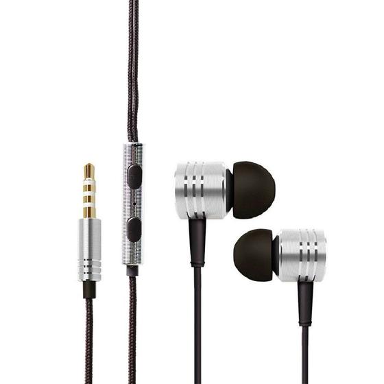 Fone De Ouvido Intra Auricular Com Microfone Entrada P2 - Midio - Fone ...