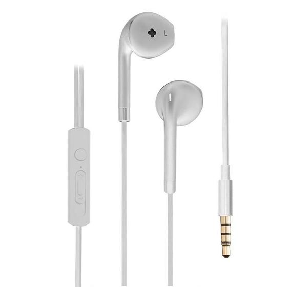 Fone de Ouvido Intra Auricular Pulse, Branco - PH333 - Fone de Ouvido ...