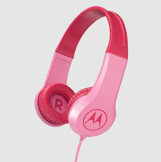 Fone De Ouvido Motorola Kids Rosa Jr200 Original - Fone de Ouvido com ...