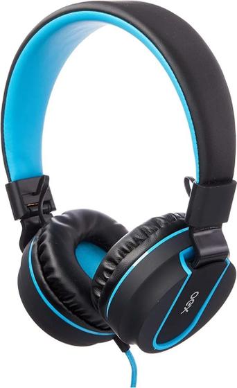 Fone de Ouvido OEX Headset Neon HS106 Azul - Headset com Fio - Magazine ...