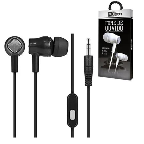 Fone de Ouvido P2: Imersão Sonora com Microfone Integrado e Controle ...