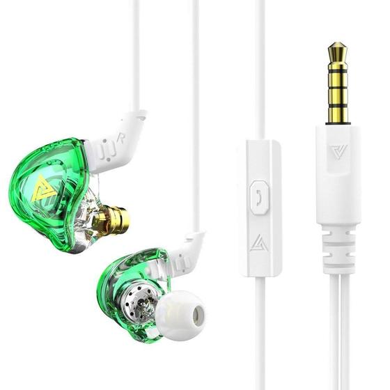 Fone De Ouvido Qkz Ak6 Dmx 2022 Transparente In Ear Com Case - Fone de ...