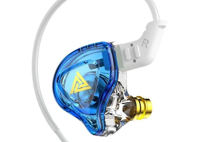 Fone De Ouvido Qkz Ak6 Dmx 2022 Transparente In Ear Com Case - Fone de ...