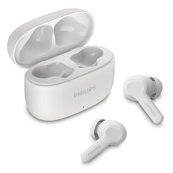 Fone de Ouvido Sem Fio Bluetooth Philips TWS Intra-auricular Branco com ...
