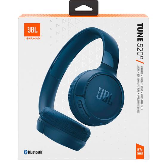Fone De Ouvido Sem Fio JBL T520BT - Bluetooth 5.0 - Com Microfone e Bateria 57h - Fone de Ouvido ...