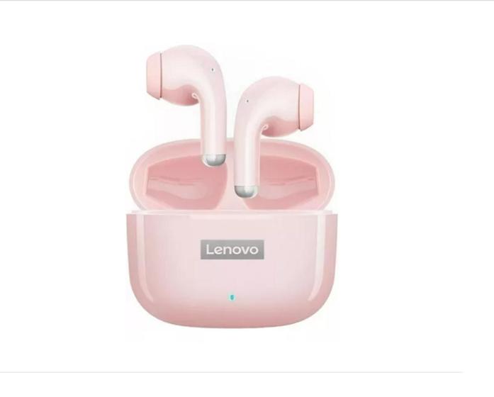 Fone De Ouvido Sem Fio Lenovo Thinkplus Lp40 Pro Bluetooth Rosa ...