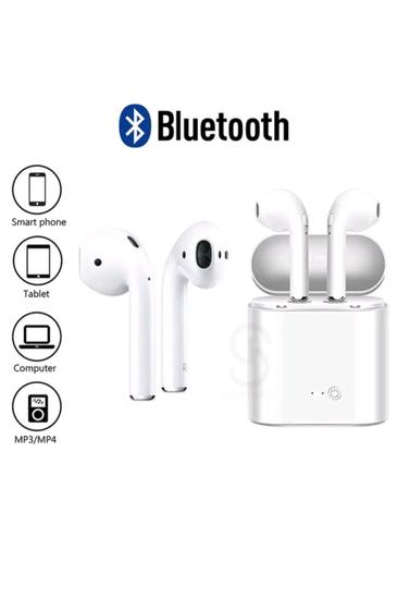 Fone De Ouvido Sem Fio Mini Tws I7 Bluetooth com Case - Fone de Ouvido ...