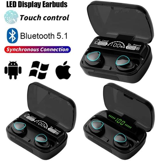Fone De Ouvido Sem Fio Novo Tws M10 Bluetooth 5.1 Display Led - Fone de Ouvido Bluetooth ...