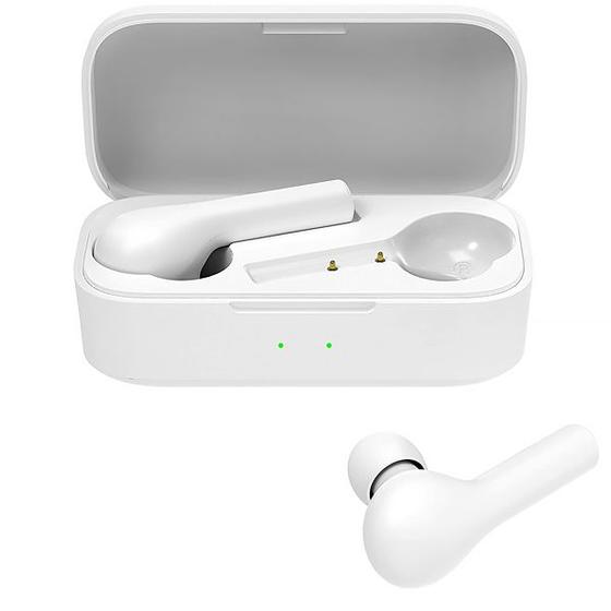 Fone de Ouvido Sem Fio QCY T5 IN1933 com Bluetooth e Microfone - Branco ...