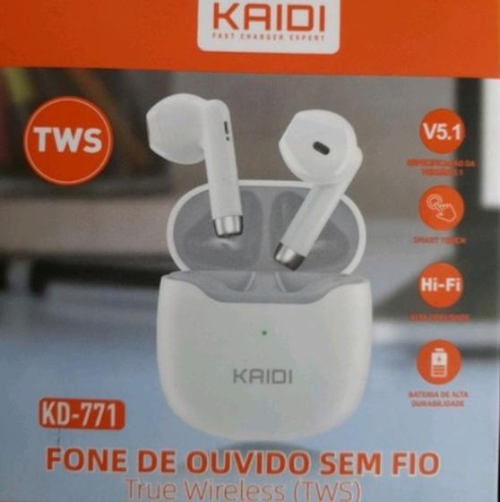 Fone De Ouvido Sem Fio Tws Bluetooth 5.1 Original Kaidi 771 - KD - Fone de Ouvido Bluetooth ...