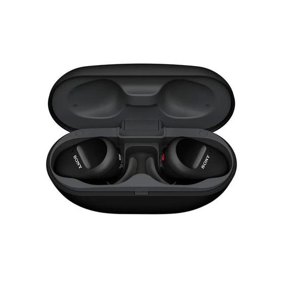 Fone De Ouvido Sony Wf Sp800 Bluetooth Com Microfone Preto - Fone de ...