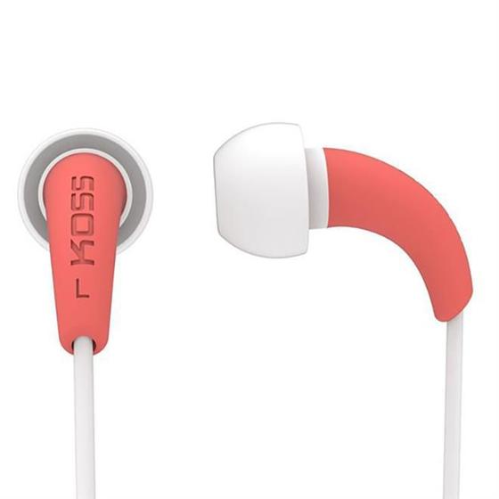Fone De Ouvido Sport 16 Ohms Coral Fit Bud Koss - Fone de Ouvido com ...
