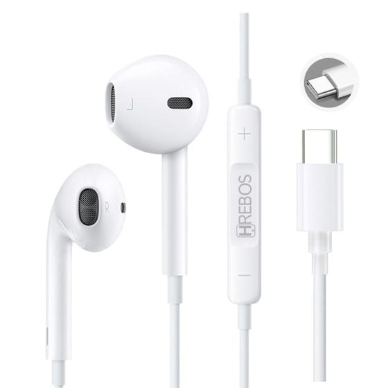Fone de ouvido tipo c para Samsung S20 S21 fe S22 ultra S23 - Hrebos ...