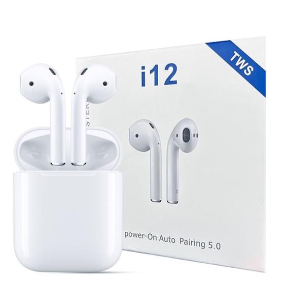 Fone De Ouvido Wireless Bluetooth Inpods 12 Branco - TWS - Fone de Ouvido - Magazine Luiza