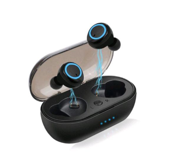 Fone De Ouvido Y50 Tws Bluetooth 5 0 Preto Fone De Ouvido Bluetooth