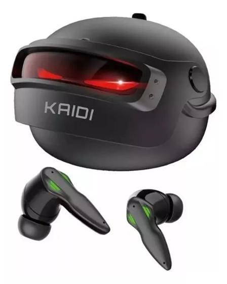 Fone Gamer Bluetooth Sem Fio Kaidi Tws Kd-777 Potente Grave - Fone de ...