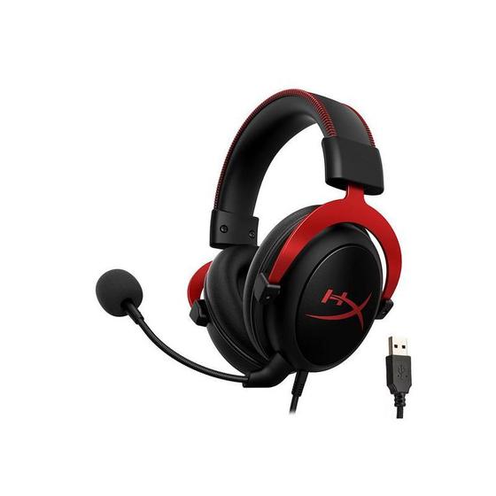 Fone Gamer Hyperx Cloud Ii Com Fio Preto Vermelho Khx Hscp Rd - Fone de ...