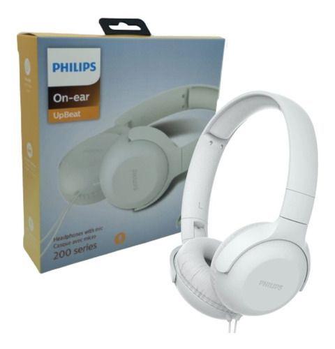 Fone Headphone Philips Com Microfone Branco - Headset com Fio ...