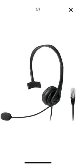 Fone Headset Atendimento Telemarketing Call Center Rj09 - Multilaser ...