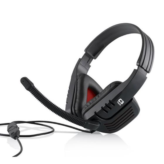 Fone headset gamer c3 tech predator com microfone mi 2558 rb c3tech ...