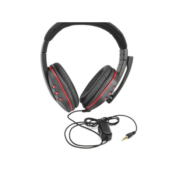 Fone Headset Gamer For X-7 com Microfone Vermelho Dodge - For X7 ...
