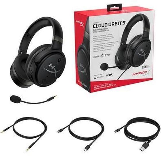 Fone Hyperx Cloud Orbit S Hx Hscos Gm Ww Preto - Fone de Ouvido com Fio - Magazine Luiza