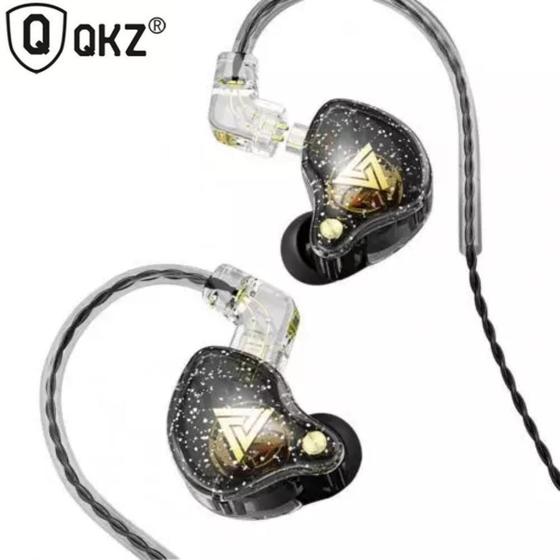 Fone Qkz Ak6 Pro Original Lançamento Com Microfone - Fone de Ouvido com ...