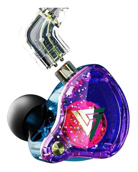 Fone Qkz Ak6 Pro Profissional Original Com Microfone - Fone de Ouvido ...