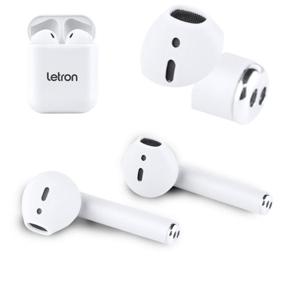 Fone Sem Fio Box Estéreo Earbuds Case Bluetooth Letron - Leonora - Fone ...