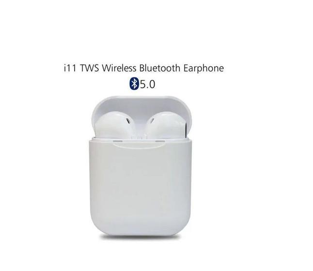 Fone Wireless TWS I11 Touch Branco - Fone de Ouvido - Magazine Luiza