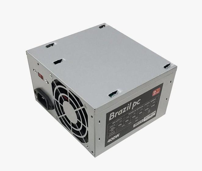 Fonte 400W, Brazilpc, 400W, Atx, 24 Pinos, Bpc427V10 - Fonte de ...