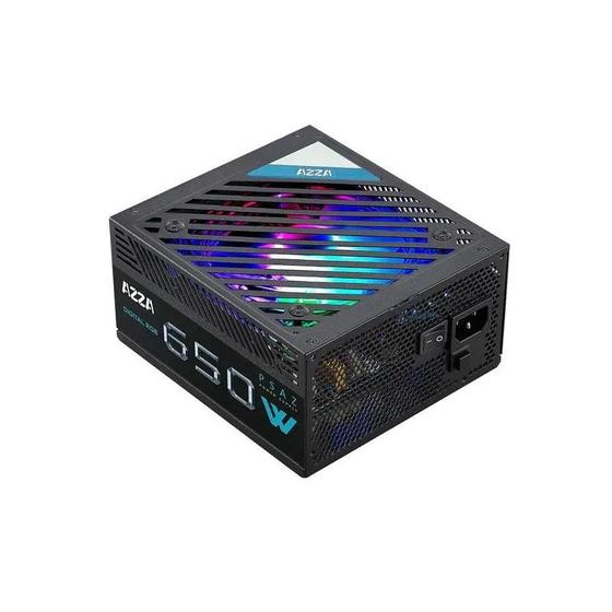 Fonte 650W Azza 80P Bronze Psaz-650W Argb X - Fonte de Alimentação ...