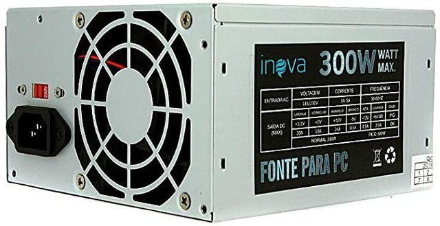 Fonte ATX 300w para INOVA - Fonte para PC - Magazine Luiza