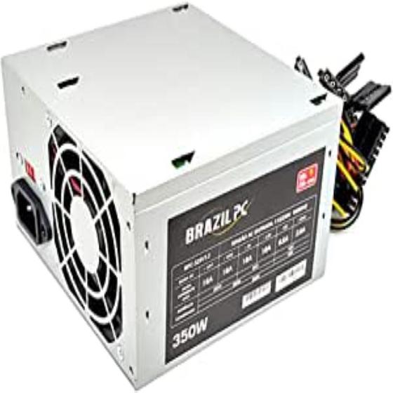 Fonte ATX 350W Real Brazil Pc BPC-325v1.2 24 Pinos - BrazilPC - Fonte ...