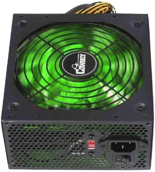 Fonte Atx 500w Reais Gamer Silenciosa Pc Bivolt Knup Kp 534 Dex