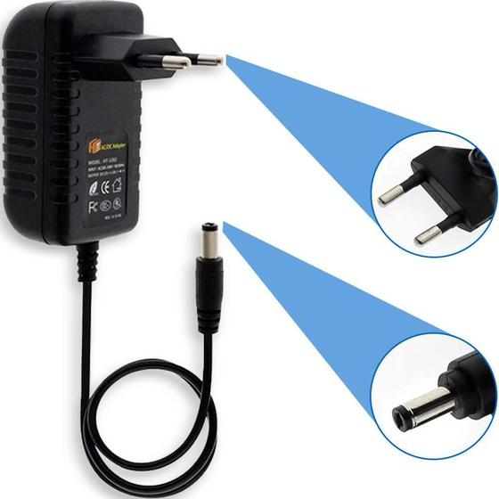 Fonte Carregador Bivolt 12V 2A Plug Padrão P4 Power - Good - Peças e ...