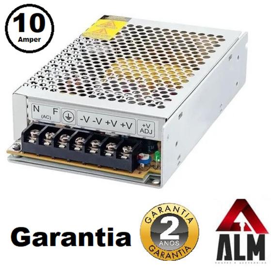 Fonte Chaveada 10A Colmeia 12V 120W Bivolt Cftc Fita Led 3578 - ALM - Fonte Chaveada - Magazine ...