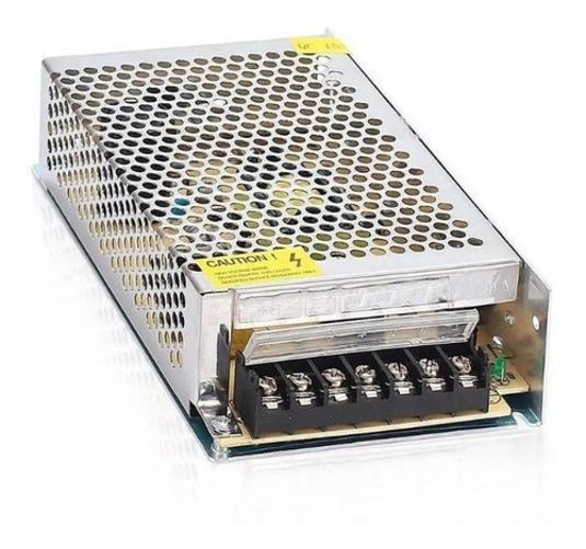 Fonte Chaveada 15A 12V 180W Bivolt Cftv Fita Led Automotivo - Max Amper - Fonte Chaveada ...