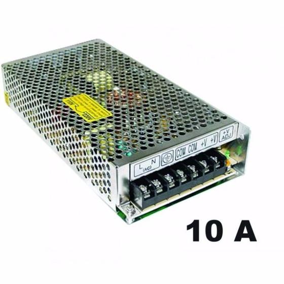Fonte Chaveada Bivolt 10a 12v 120w Colmeia Cftv Fita Led Som - Gold - Fonte Chaveada - Magazine ...