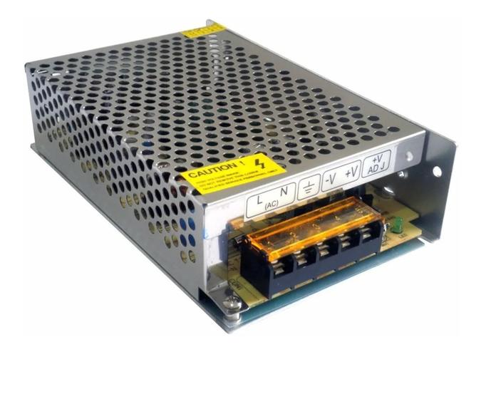 Fonte Chaveada Colmeia 15A 12V 180W Bivolt Estabilizadora para CFTV/ Fita led/ Som - Kit c/ 5 ...