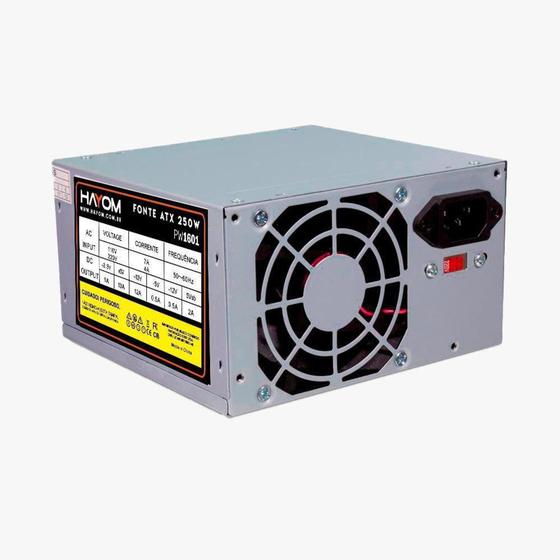 Fonte de Alimentação ATX 230W HAYOM - Fonte de Alimentação - Magazine Luiza