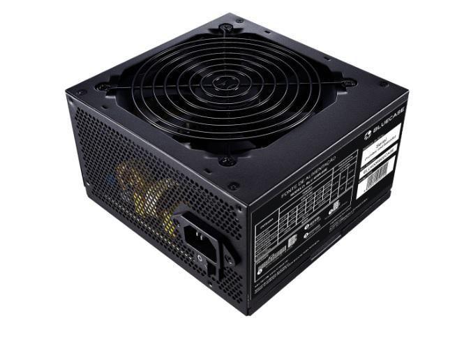 Fonte De Alimentacao Atx 400W Real 80 Plus White Com Cabo - Bluecase ...