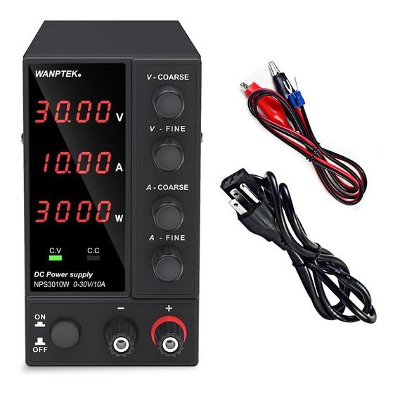Fonte De Alimentação Bancada Ajst. 0-32v / 10a - Env. Imed - Wanptek ...