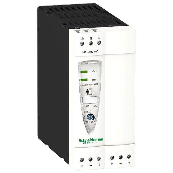 Fonte de Alimentação Chaveada, 100-240 V AC, 24 V DC, 5 A, 120 W ...