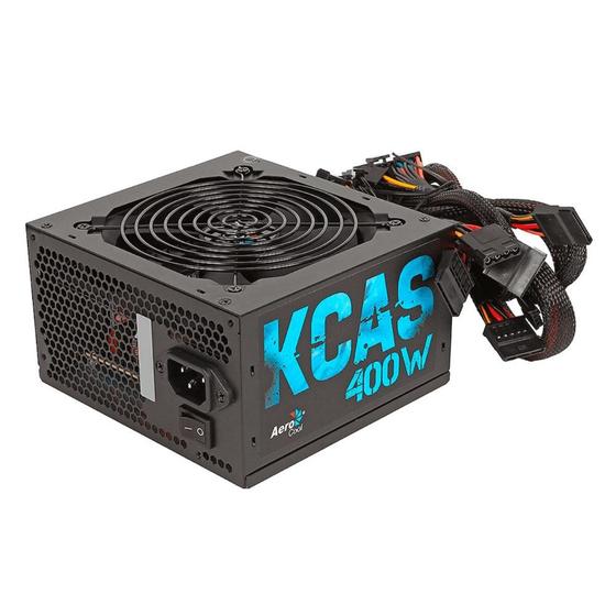 Fonte de Alimentação para PC ATX 400W Kcas 80 Plus White Pfc Ativo sem ...