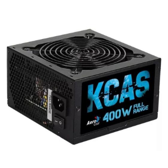 Fonte de alimentação para PC KCAS 400W - AEROCOOL - Fonte para PC ...